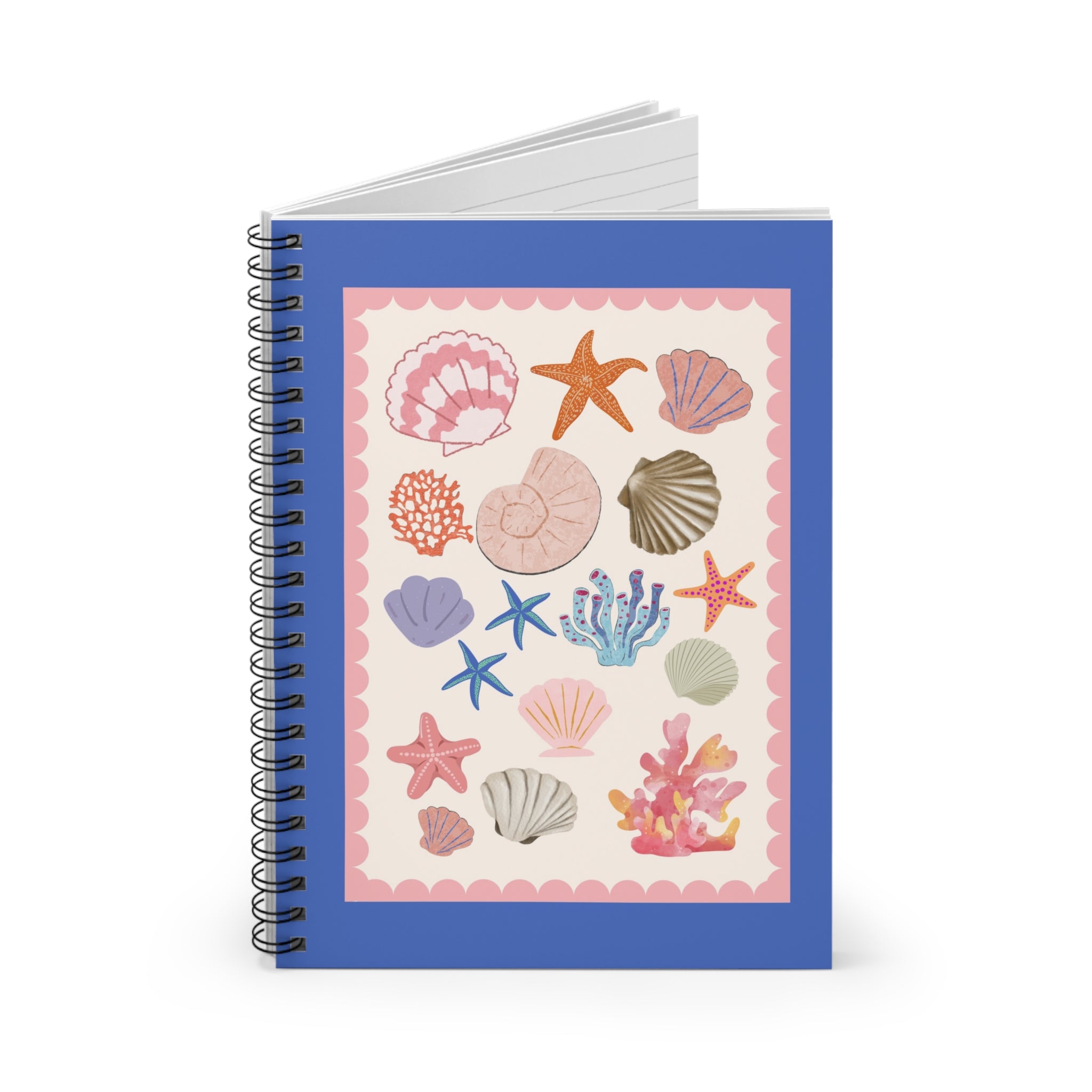 SeaShells Spiral Notebook