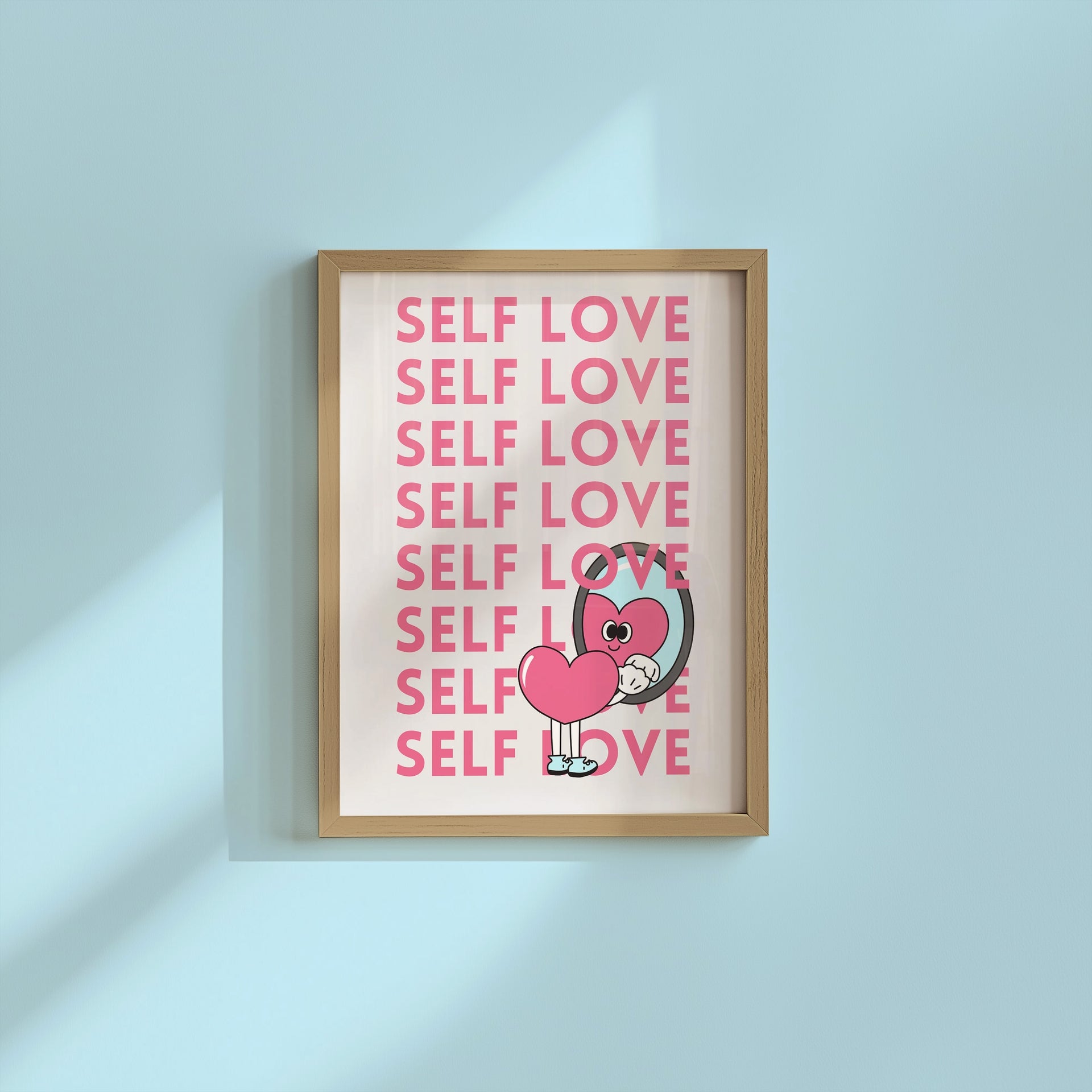 Self Love Vertical Art Print