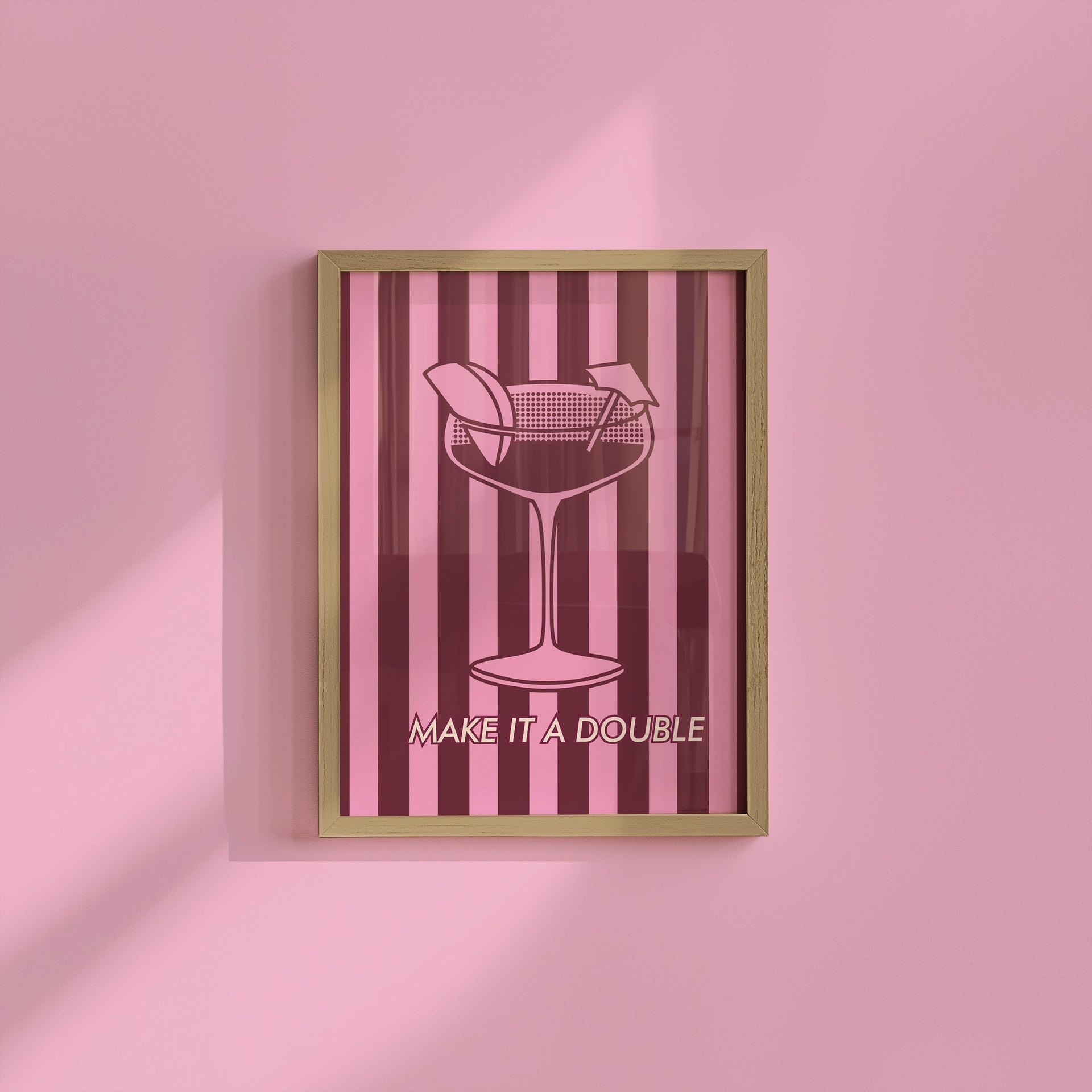 Make It A Double Vertical Art Print