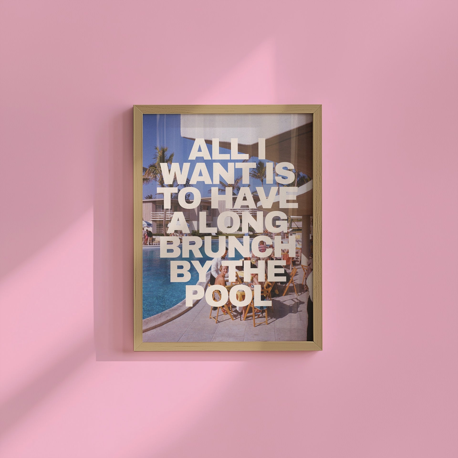 Good Brunch Vertical Art Print
