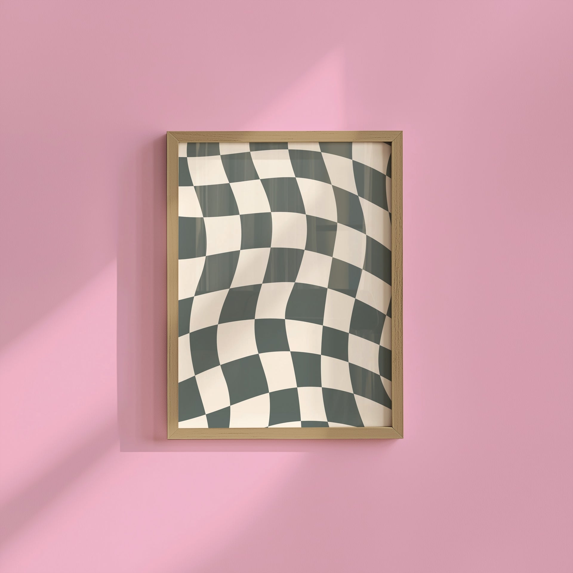 Checker Vertical Art Print