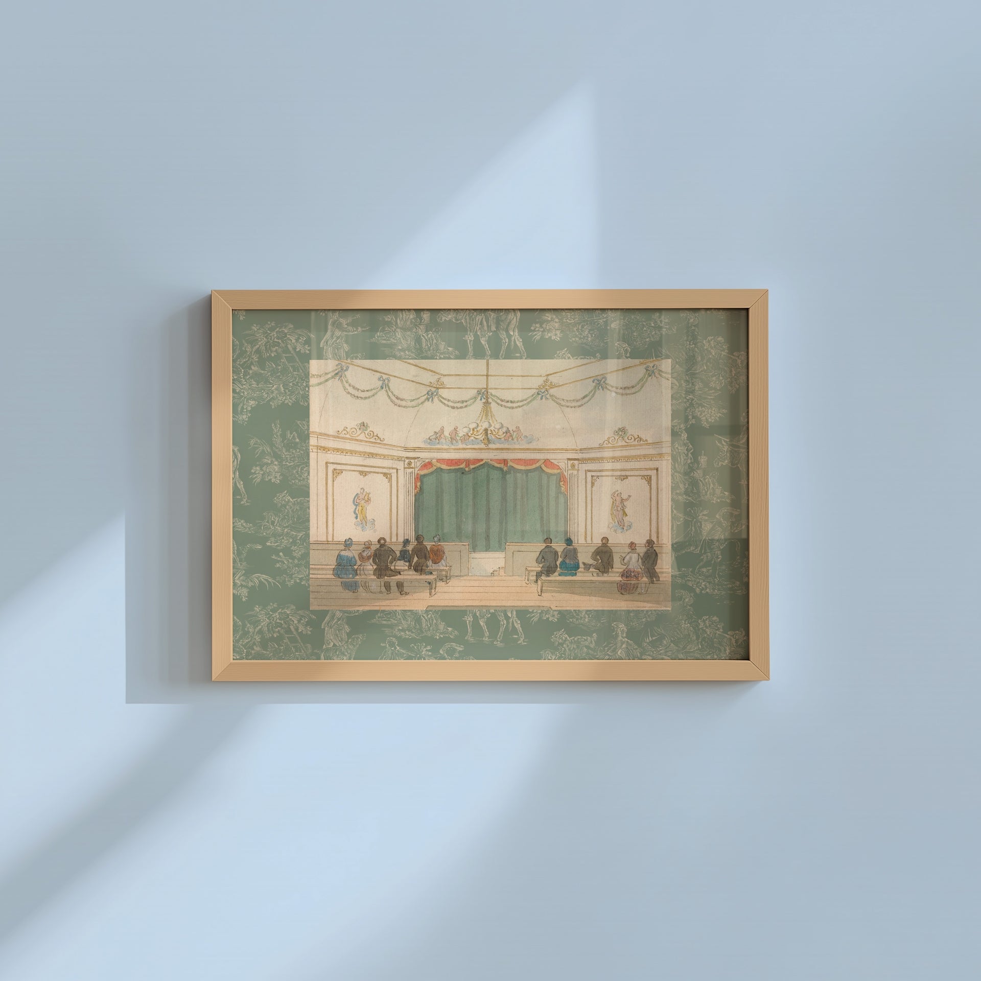 Ballet Theater Horizontal Art Print